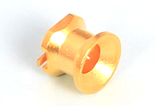 SMP-MAX Jack, Straight, Detent Thread-in, Tray, 50 Ohms
