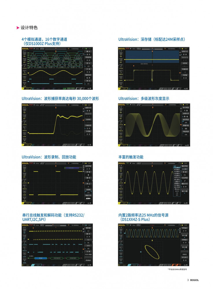 DS1054Z technical document page 3