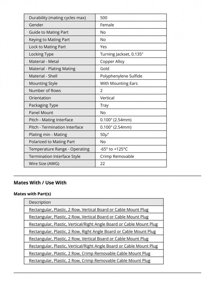 WTKA26SAJTA technical document image, page 2