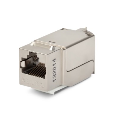 Hyperline KJNE-8P8C-C6A-90-SH-F Keystone Insert