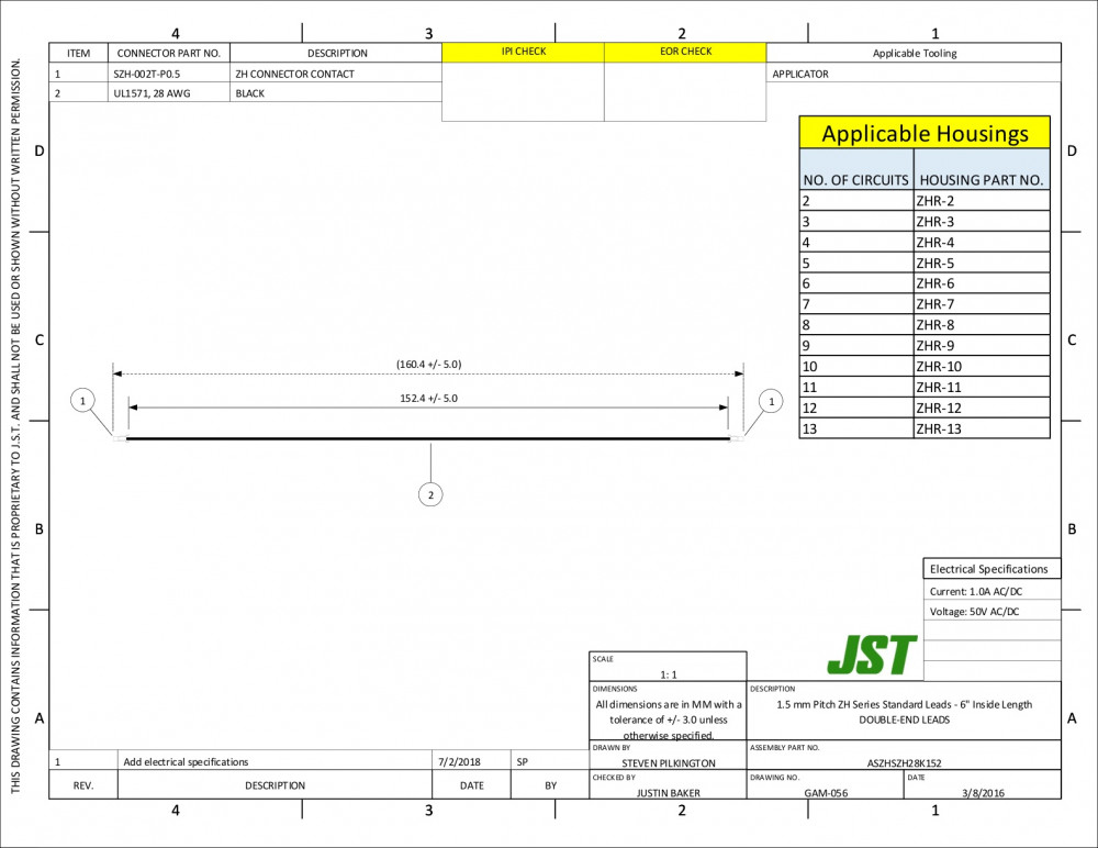ASZHSZH28K152 technical document preview