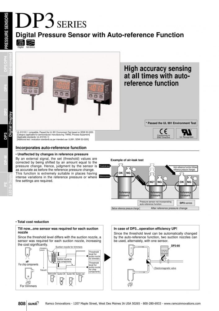 DP3-80 datasheet page 1