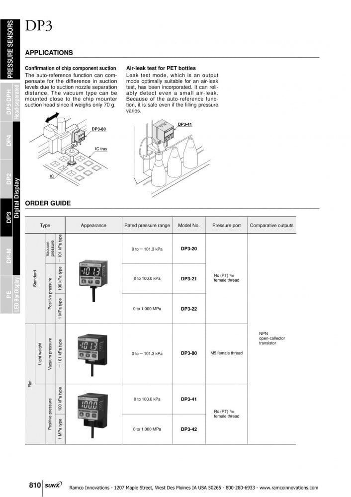 DP3-80 datasheet page 3