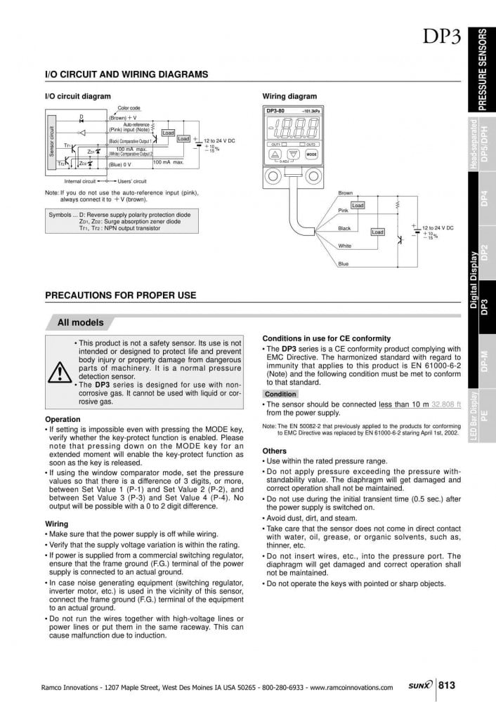 DP3-80 datasheet page 6