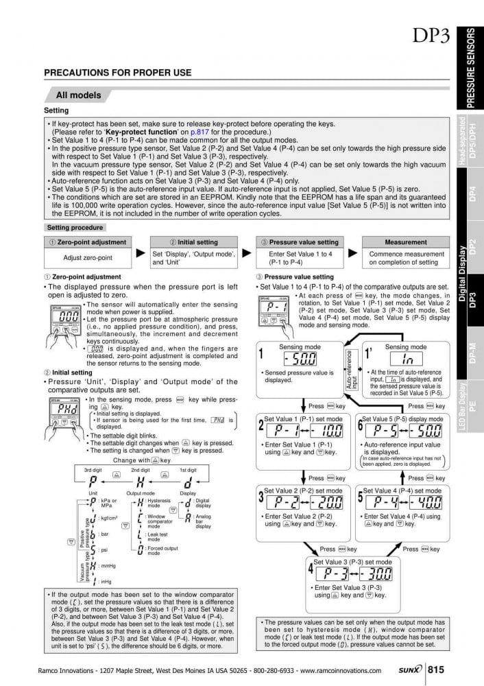 DP3-80 datasheet page 8