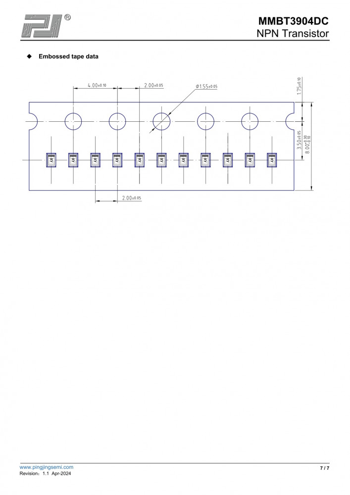 MMBT3904DC datasheet page 7