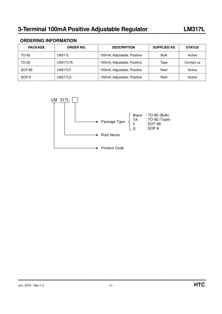 LM317LF datasheet page 3