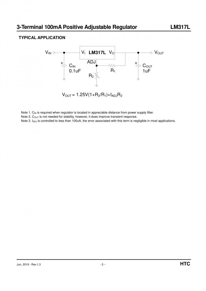 LM317LF datasheet page 5