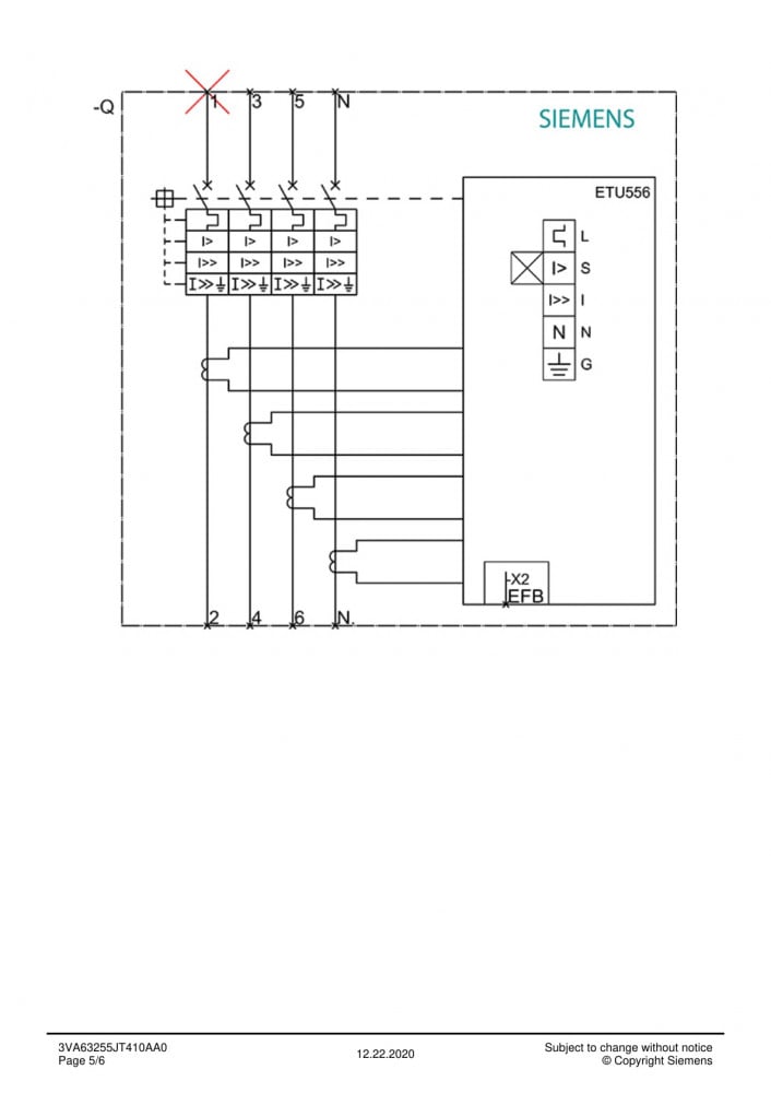 SIEMENS 3VA6325-5JT41-0AA0 datasheet page 5