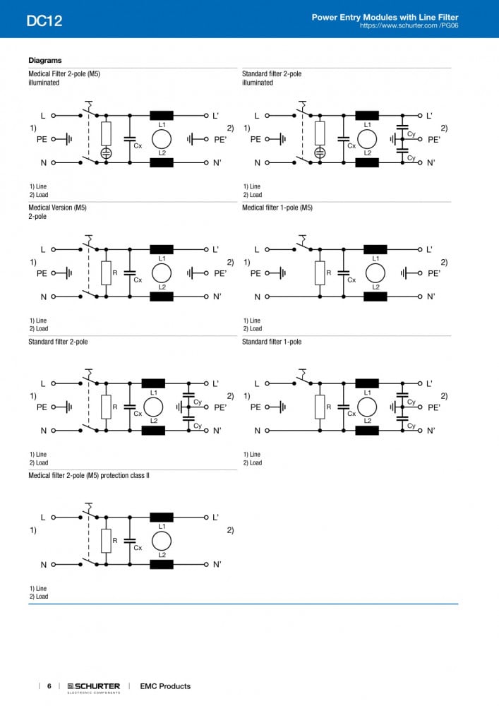SCHURTER DC12 datasheet page 6