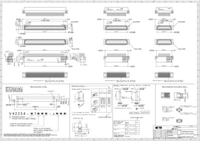 TE Connectivity 7-1393644-1 DIN 41612 Connector