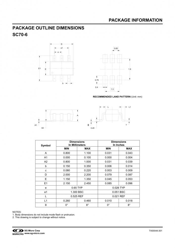 SGM48756 datasheet page 4