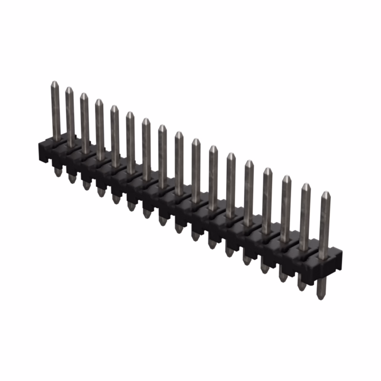 KK 396 Breakaway Header, Vertical, 17 Circuits, Matte Tin (Sn) Plating for sale