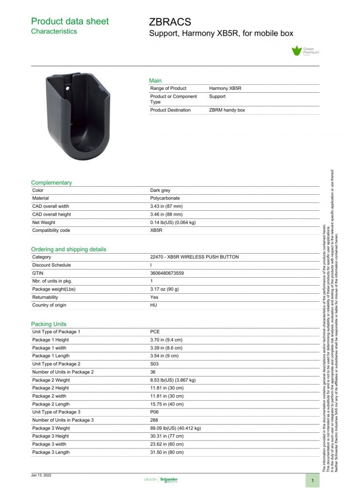 ZBRACS technical document page 1
