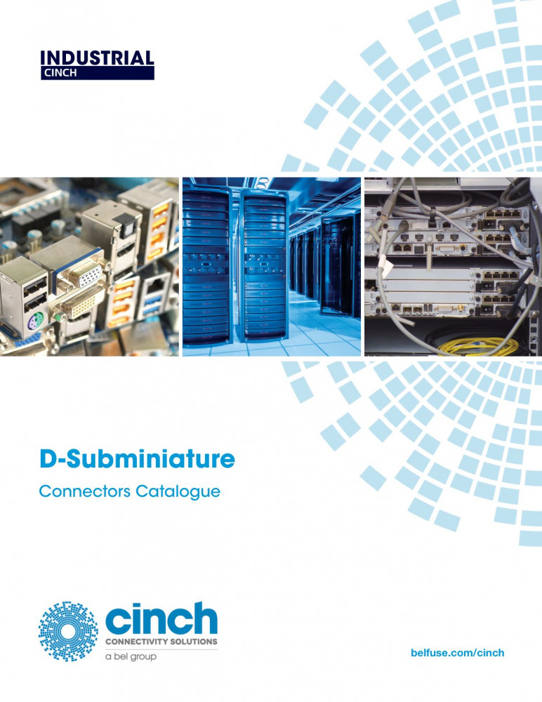 CINCH D-subminiature catalog page 1
