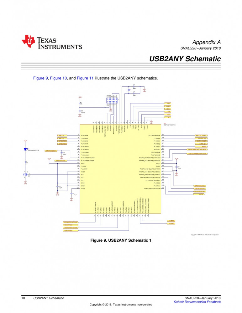 USB2ANY technical document page 10