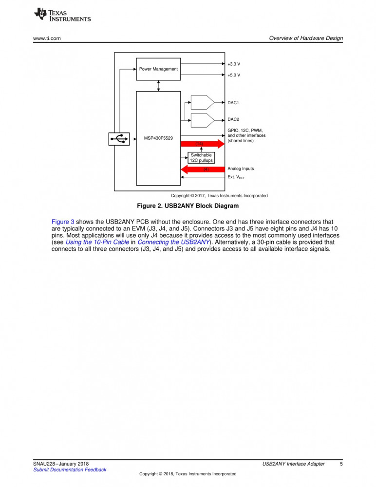 USB2ANY technical document page 5