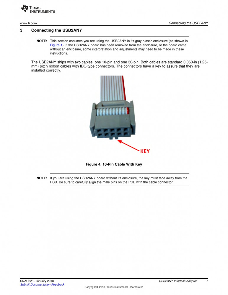 USB2ANY technical document page 7
