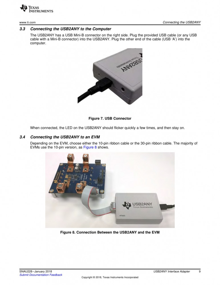 USB2ANY technical document page 9