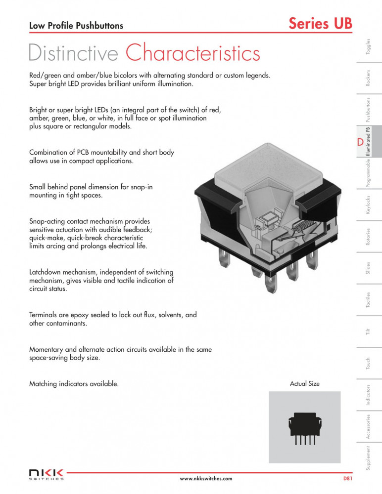 NKK UB series technical document page 2