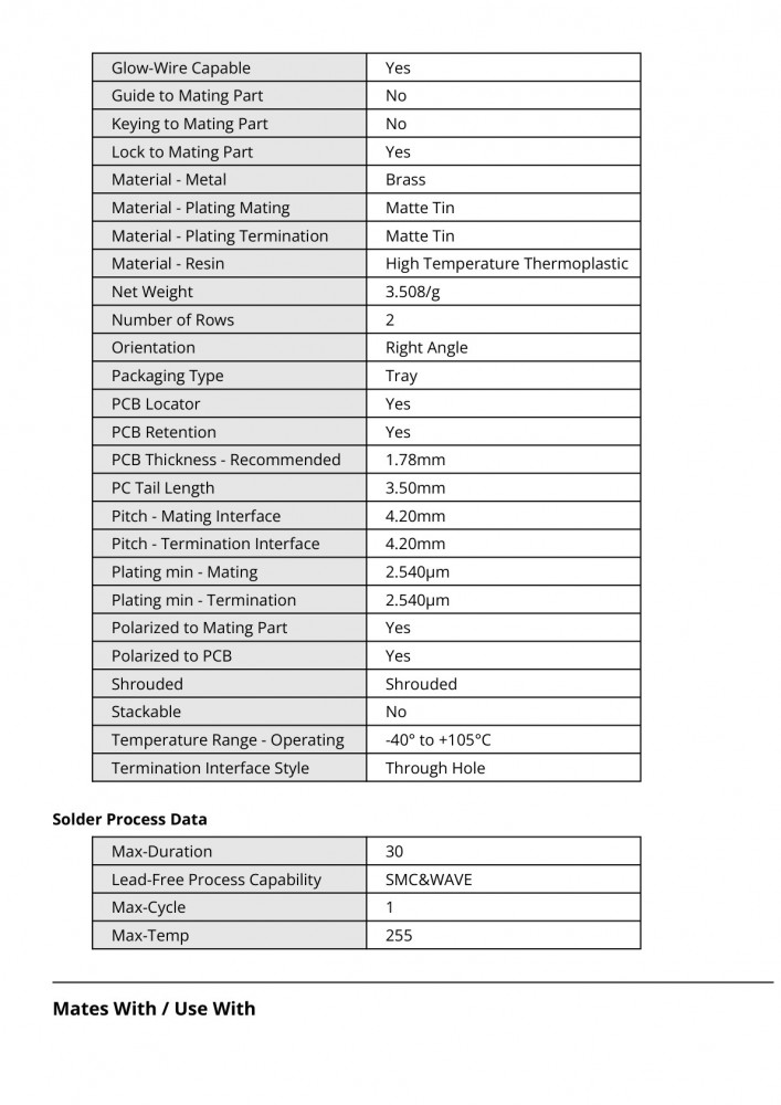 MOLEX 50362464 product document image 3