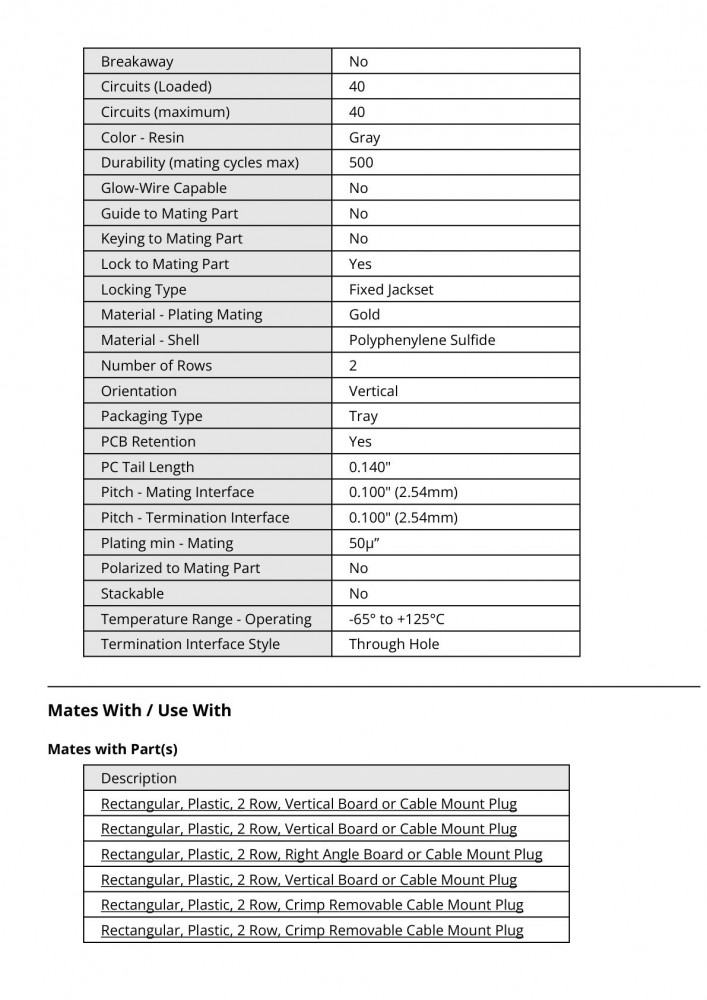 WTB40SAD9J technical document image, page 2