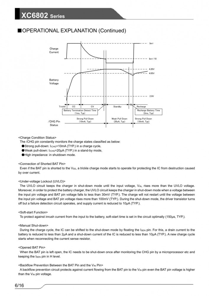XC6802A42XER-G datasheet page 6