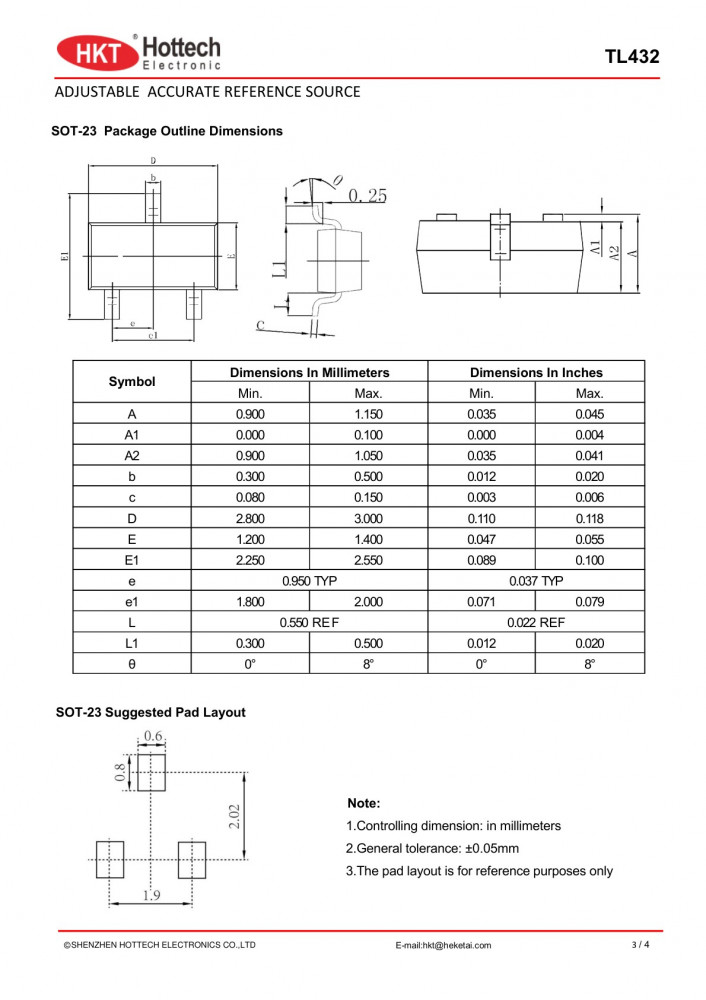 TL432 technical document page 3