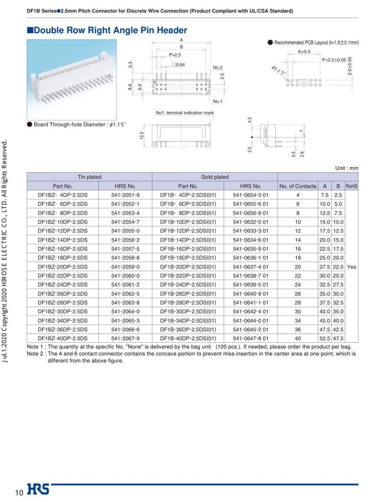 HRS DF1B technical document page 10