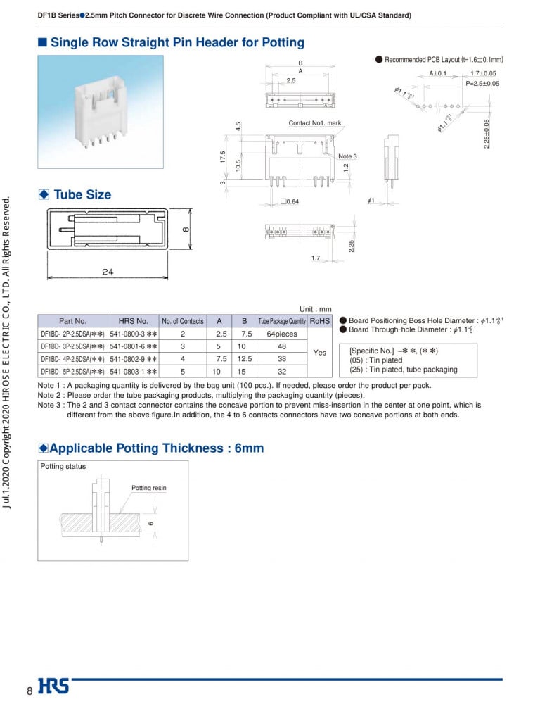 HRS DF1B technical document page 8