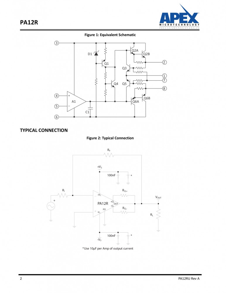 PA12R technical document page 2