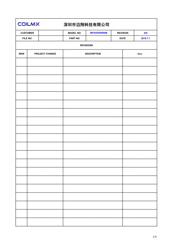 MPA5040S6R8M datasheet page 2