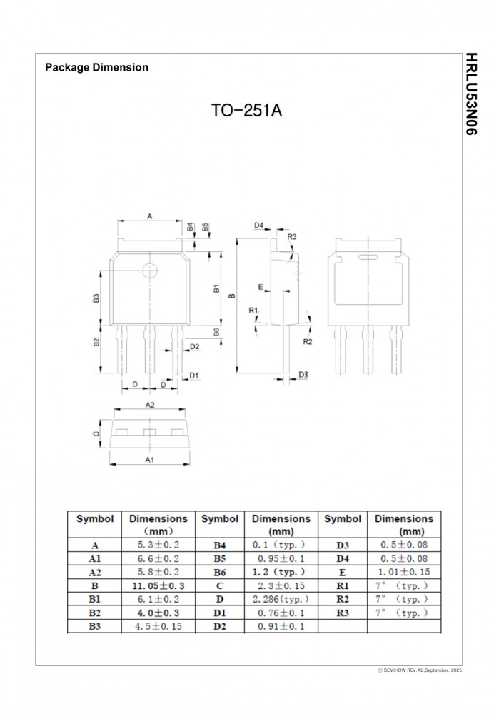 HRLU53N06 datasheet page 7