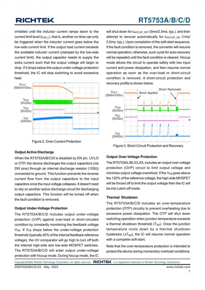 RT5753 datasheet page 7