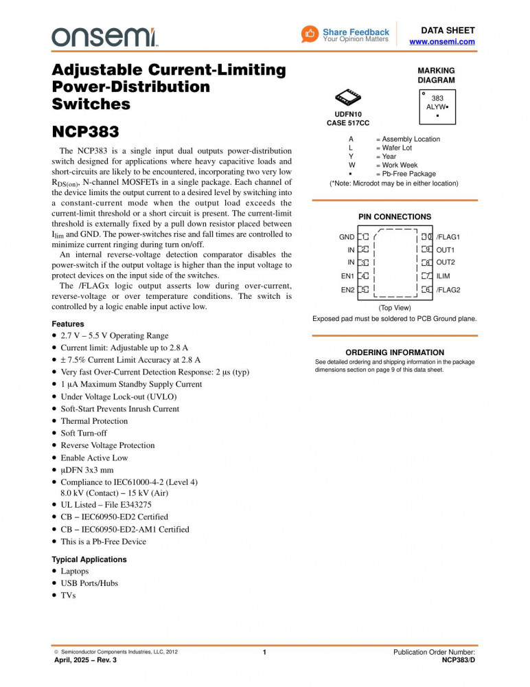 NCP383 document page 1
