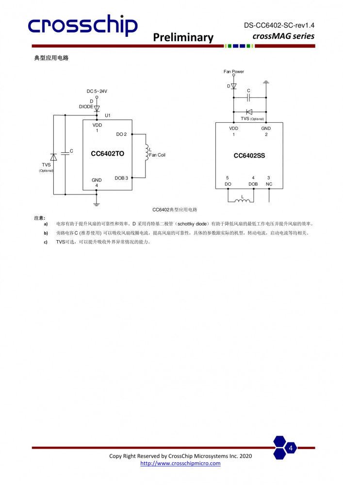 CC6402SS datasheet page 4