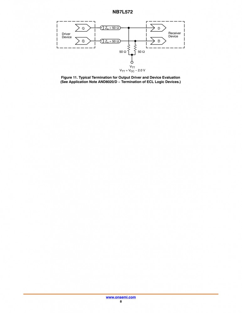 NB7L572 datasheet page 8