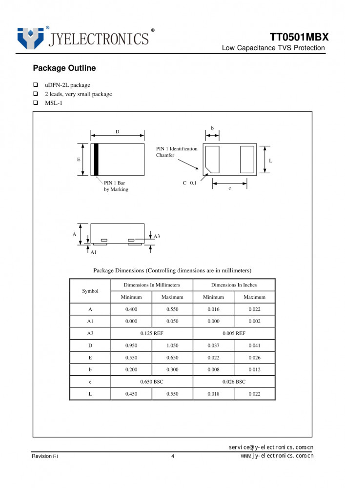 TT0501MBX datasheet page 4