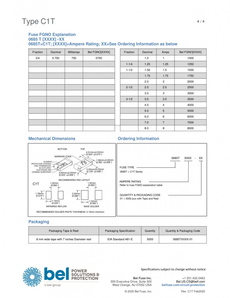 C1T series datasheet page 4