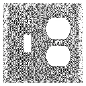 Wallplates and Boxes, Metallic Plates, 1- Gang, Strap Mounted Blank, 430 Stainless Steel