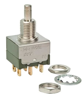 Snap-Action Bushing Mount Pushbutton