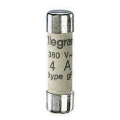 Domestic cartridge fuse - Cylindrical type gg 8x32 - 2A - 400VAC 50 to 60Hz - 20000A breaking capacity - Without indicator for sale