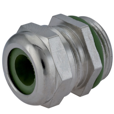 M20 x 1.5 Nickel Plated Brass PVDF Clamping Spline FKM Insert Reduced Dome Cable Gland | Cord Grip | Strain Relief CD20MR-RV for sale
