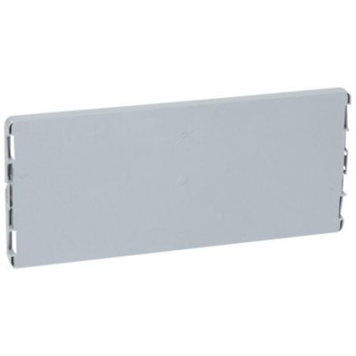 Plain faceplate - Faceplate 18M for plexo³ cabinets - For 18-module weatherproof cabinets - 148.5x335.5mm - Grey plastic, -20°C to 50°C for sale
