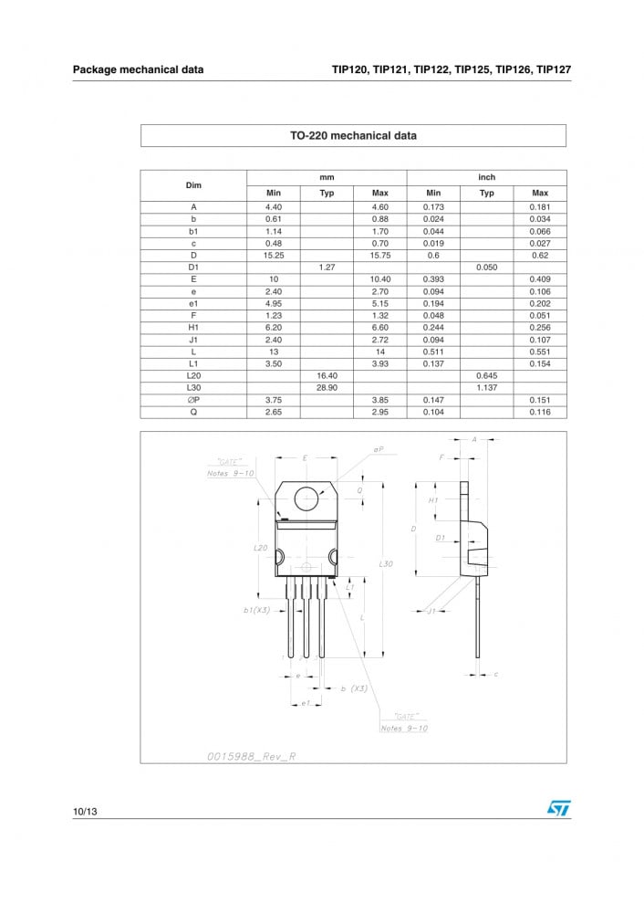 TIP120 datasheet page 10