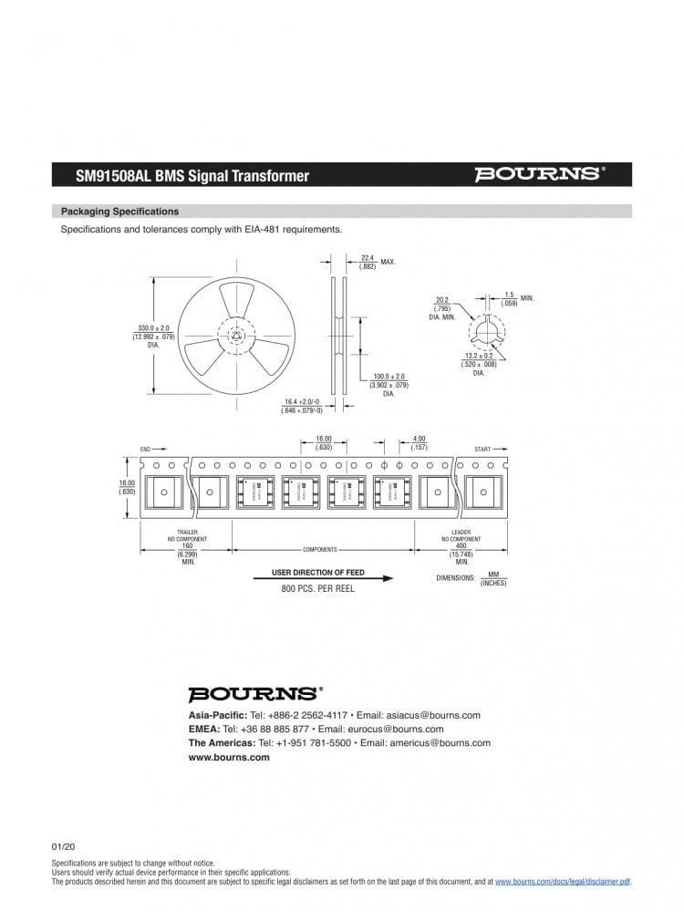 SM91508AL-E datasheet page 3
