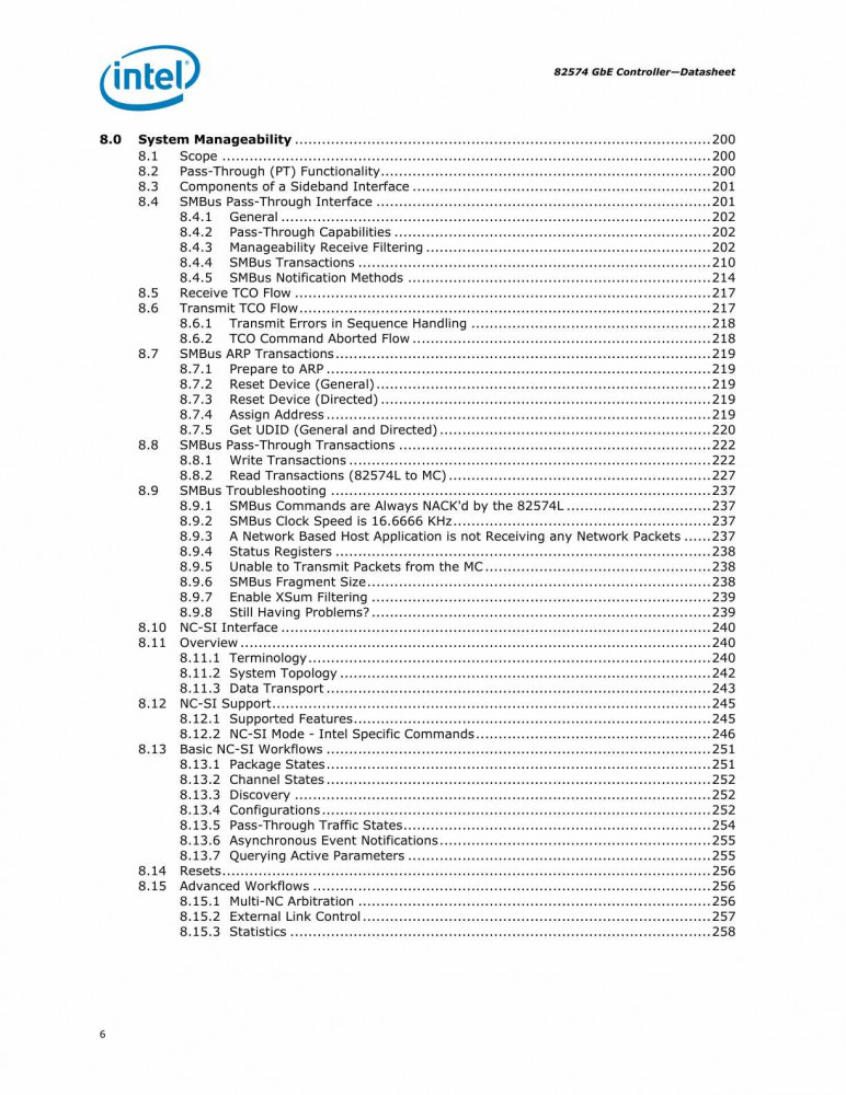 Intel 82574L datasheet page 6