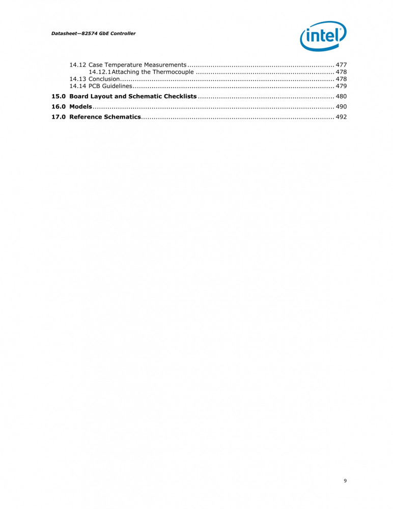 Intel 82574L datasheet page 9