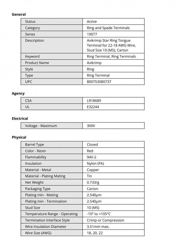 Product document image, page 2