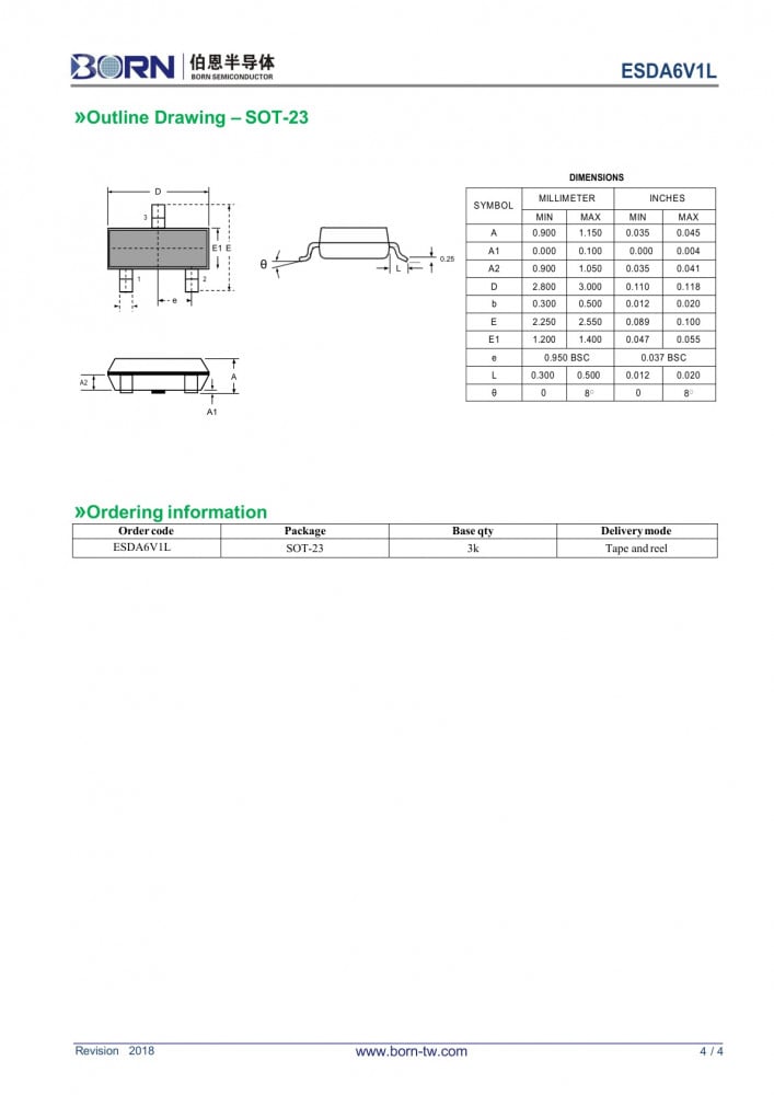 ESDA6V1L datasheet page 4